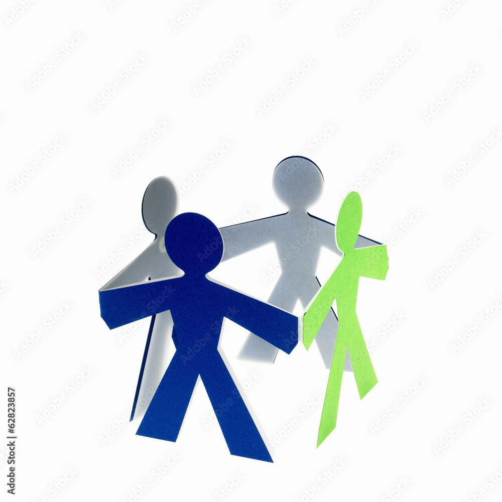 Paper Cut Out Figures