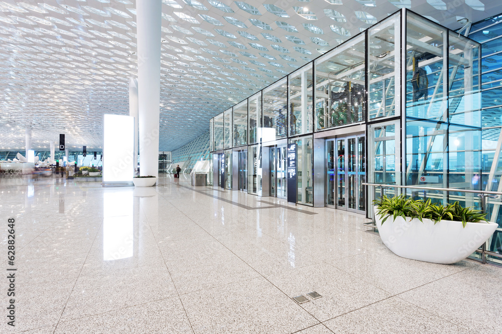 modern airport terminal waiting room Stock Photo | Adobe Stock