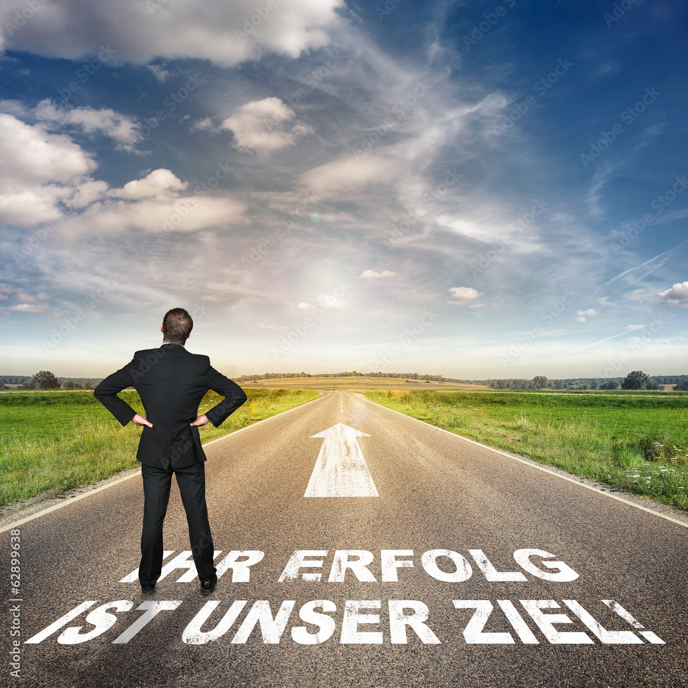 Ihr Erfolg ist unser Ziel! Stock-Foto | Adobe Stock