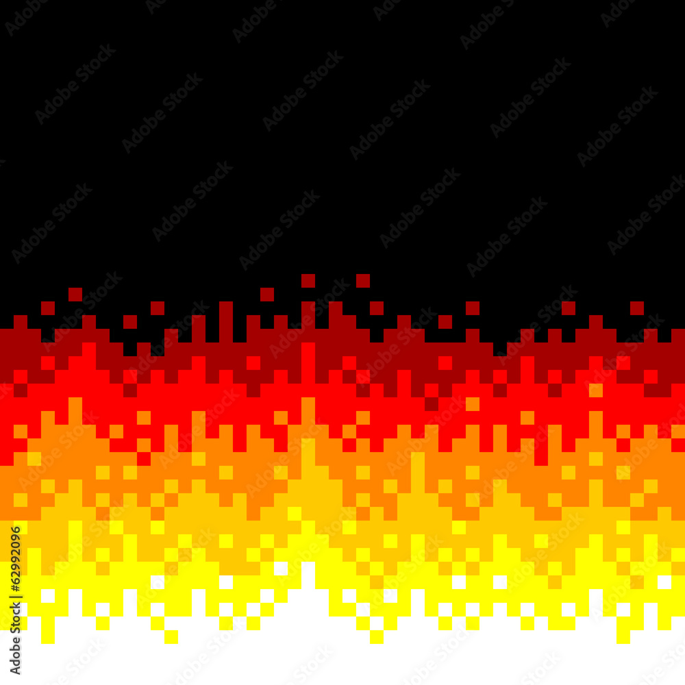 8-Bit Pixel-art Fire Background vector de Stock | Adobe Stock 8-Bit Pixel-art Fire Background vector de Stock | Adobe Stock