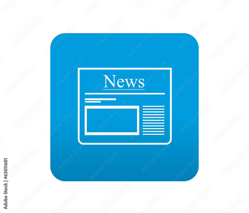 Etiqueta tipo app azul simbolo News Stock Illustration | Adobe Stock