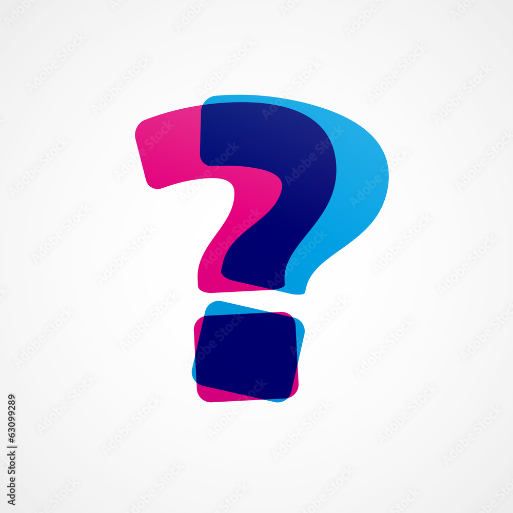 point d'interrogation Stock Vector | Adobe Stock