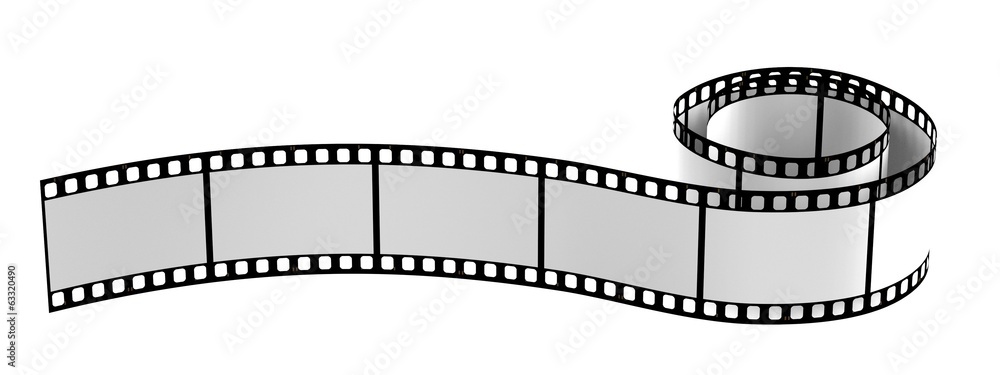 realistic 3d render of film reel Stock Illustration | Adobe Stock