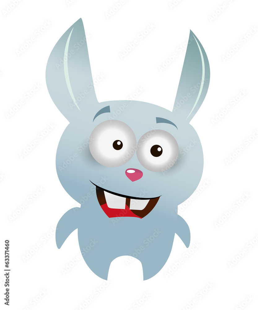Crazy Bunny Cartoon