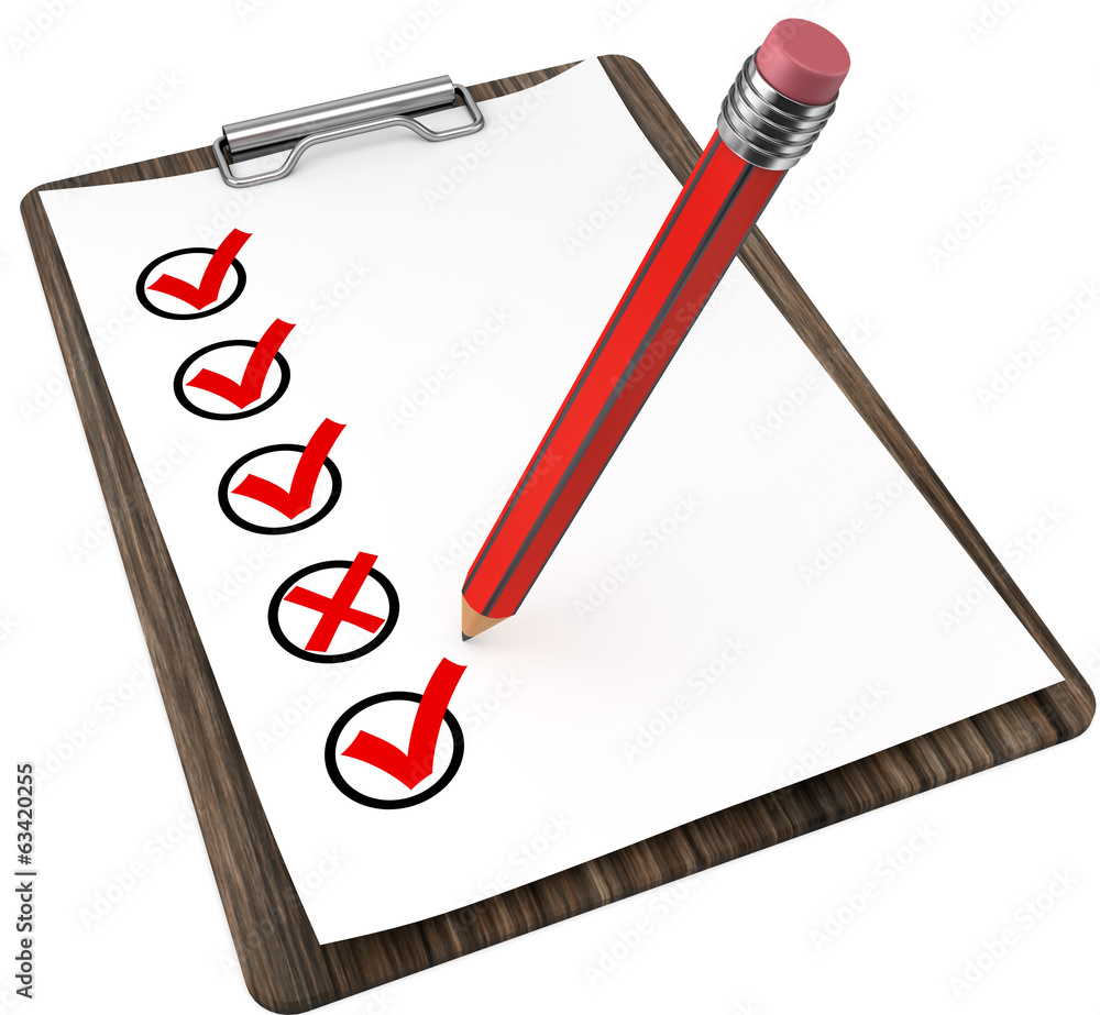 Checkliste Stock-Illustration | Adobe Stock