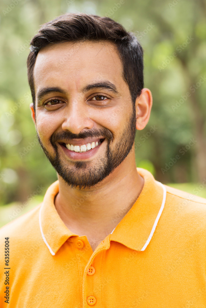 young indian man outdoors Stock Photo | Adobe Stock