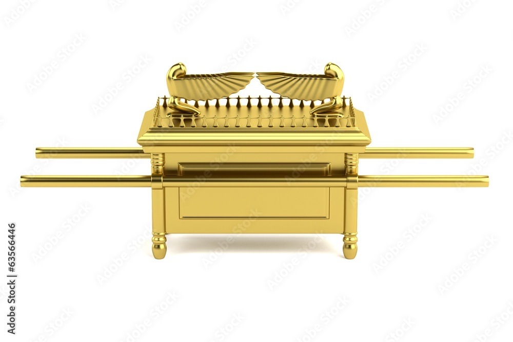 realistic 3d render of ark of the covenant Stock Illustration | Adobe Stock