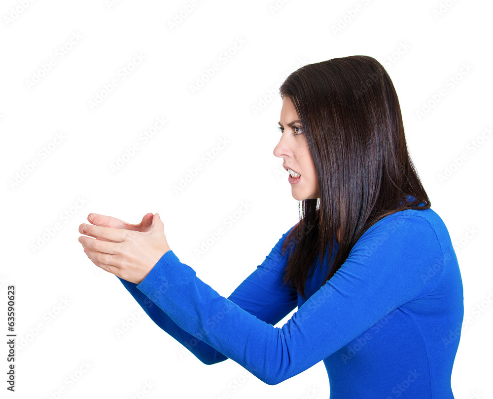 Hands Choking Someone