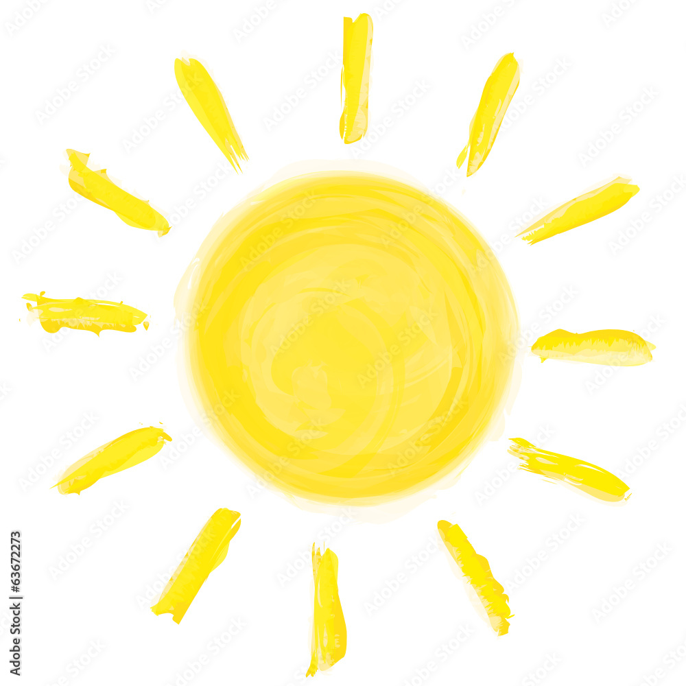 Sonne Stock Vector | Adobe Stock