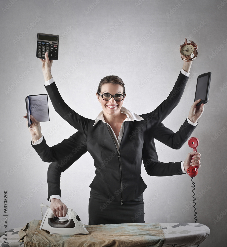 multitasking Stock-Foto | Adobe Stock