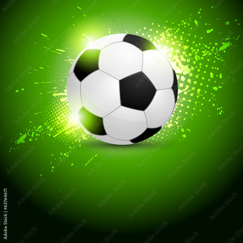 Soccer ball design Stock Vector | Adobe Stock