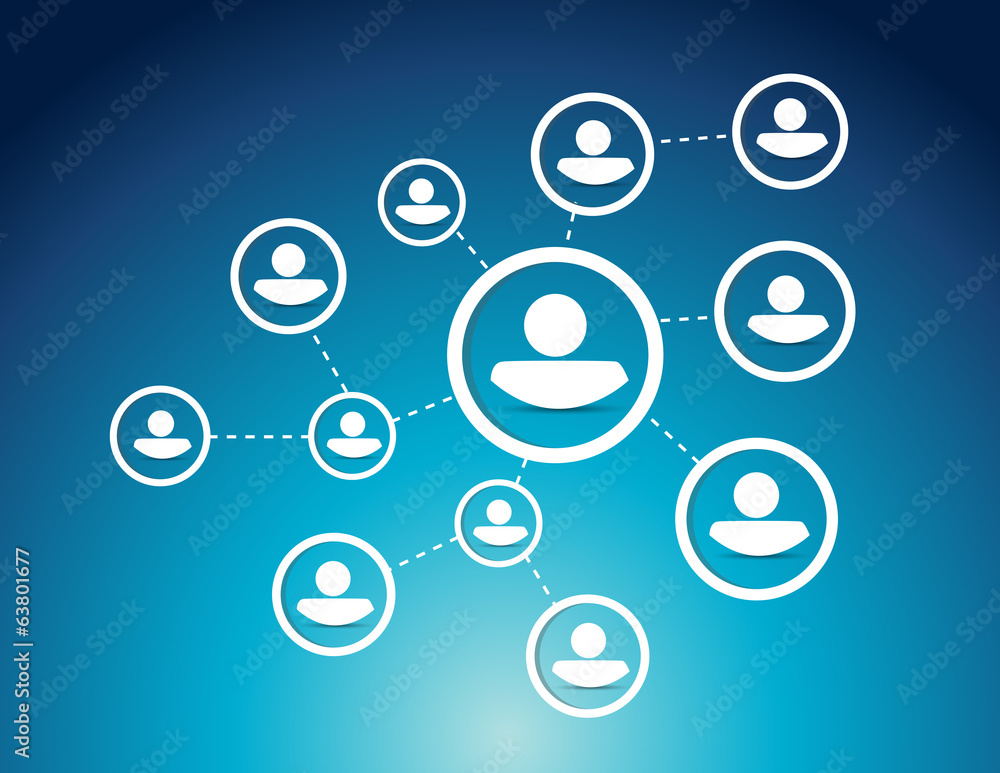 People Network Diagram