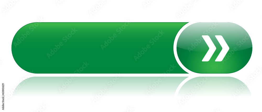 BLANK web button (green icon symbol template click here) Stock Vector ...
