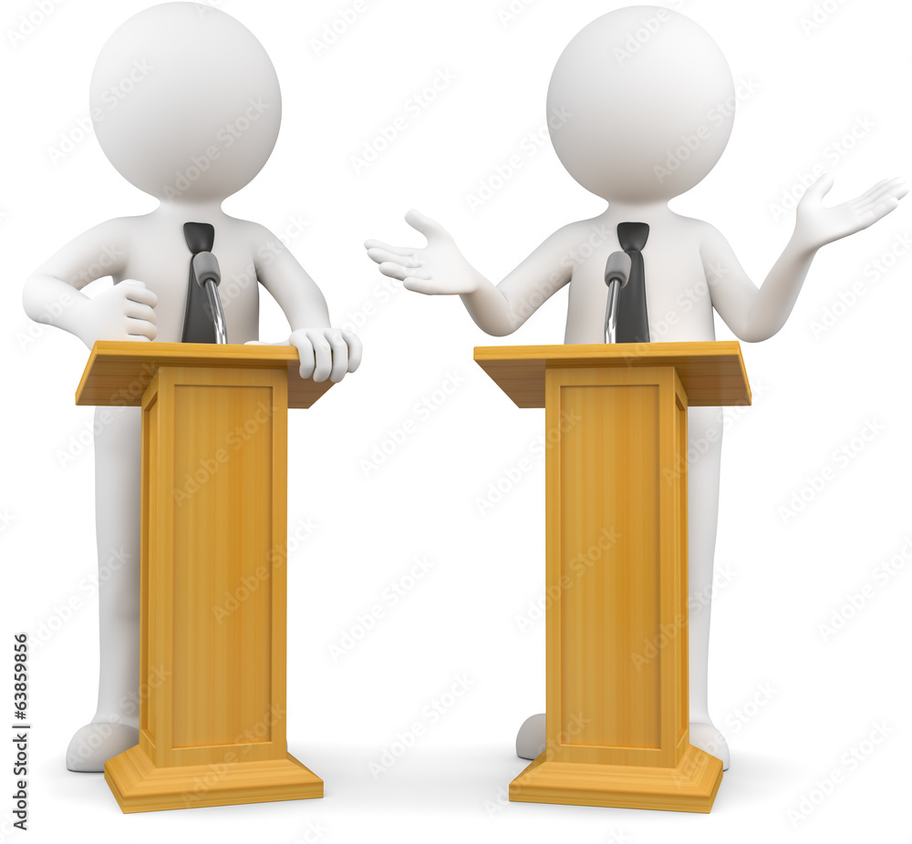 Debatte Stock-Illustration | Adobe Stock