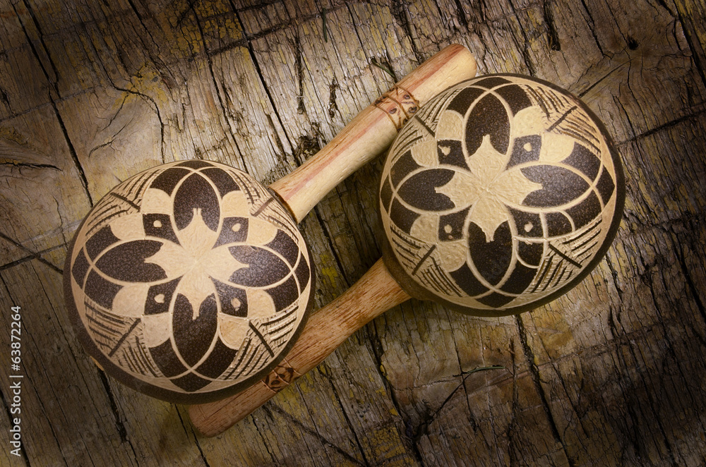 Maracas Maraca Marakasy Маракас マラカス מאראקס Stock Photo | Adobe Stock