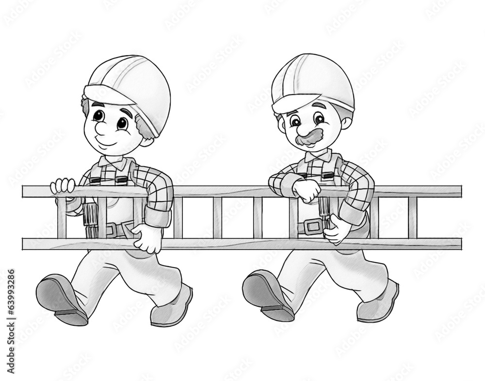 Construction Man Coloring Pages