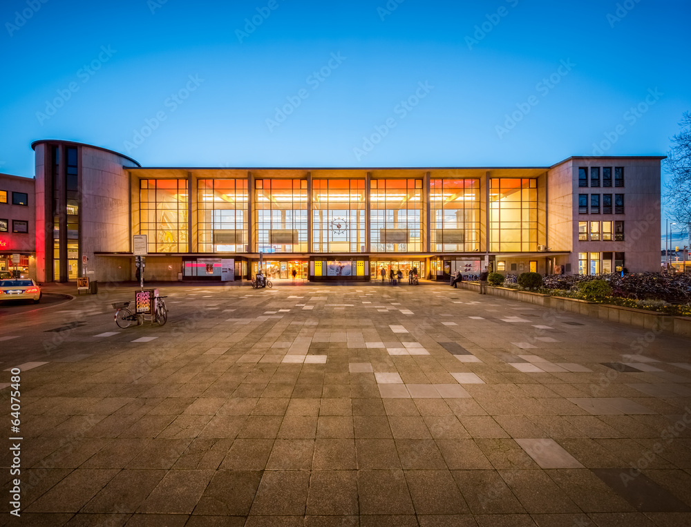 Hauptbahnhof in Heidelberg Stock Photo | Adobe Stock