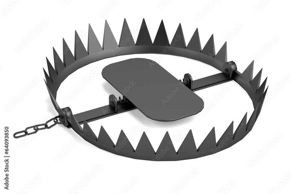 realistic 3d render of trap Stock Illustration | Adobe Stock