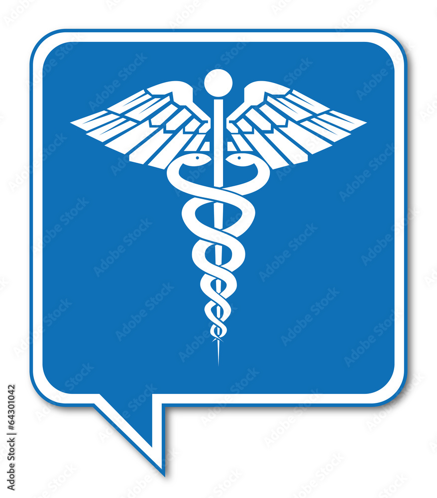 Logo médecine. Stock Vector | Adobe Stock