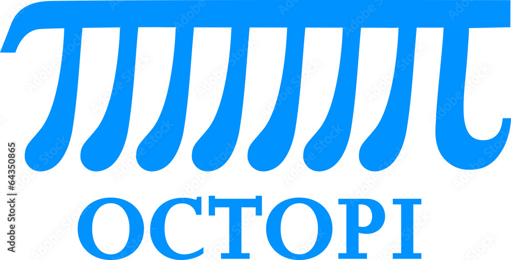 Octopi, Pi, Octopus, Pi Day, Mathematik, Mathe, Stock Vector | Adobe Stock