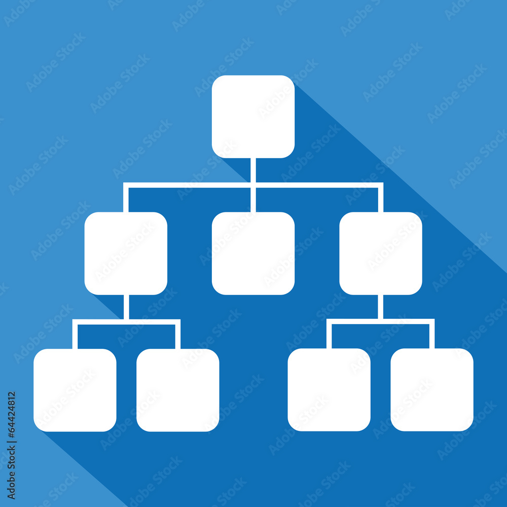 Logo organigramme. Stock Vector | Adobe Stock