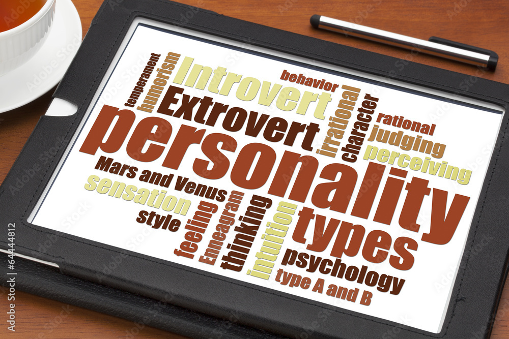 personality types word cloud Stock Photo | Adobe Stock