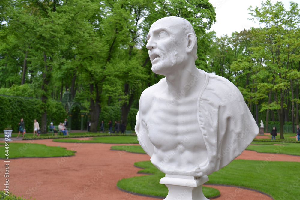 Poster Statue of ancient Roman philosopher Seneca – Wall Art | UkPosters