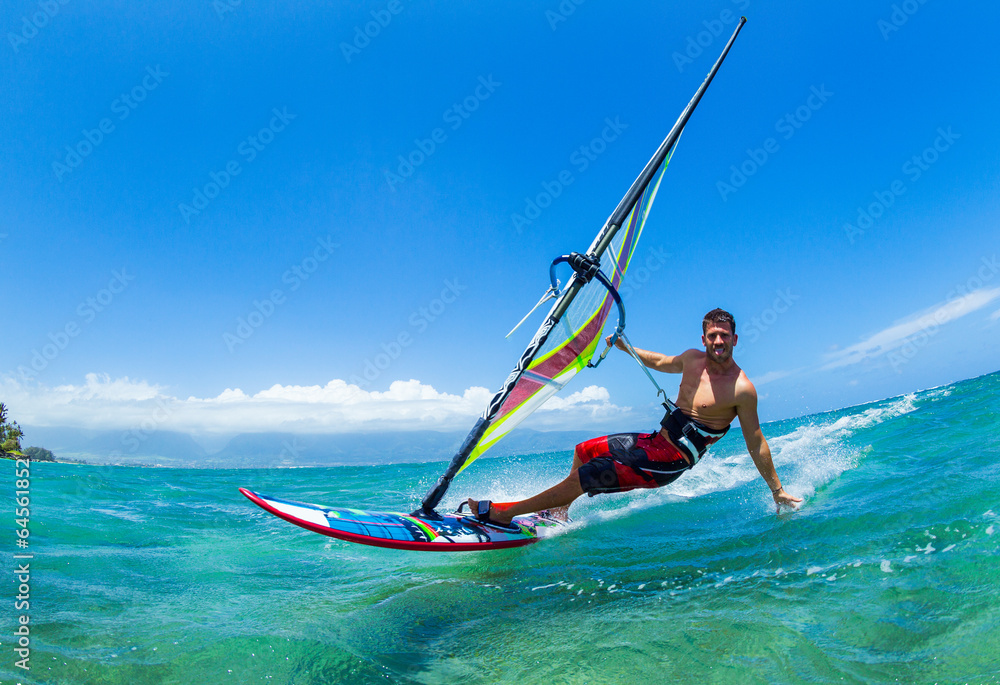 Windsurfing Stock Photo | Adobe Stock