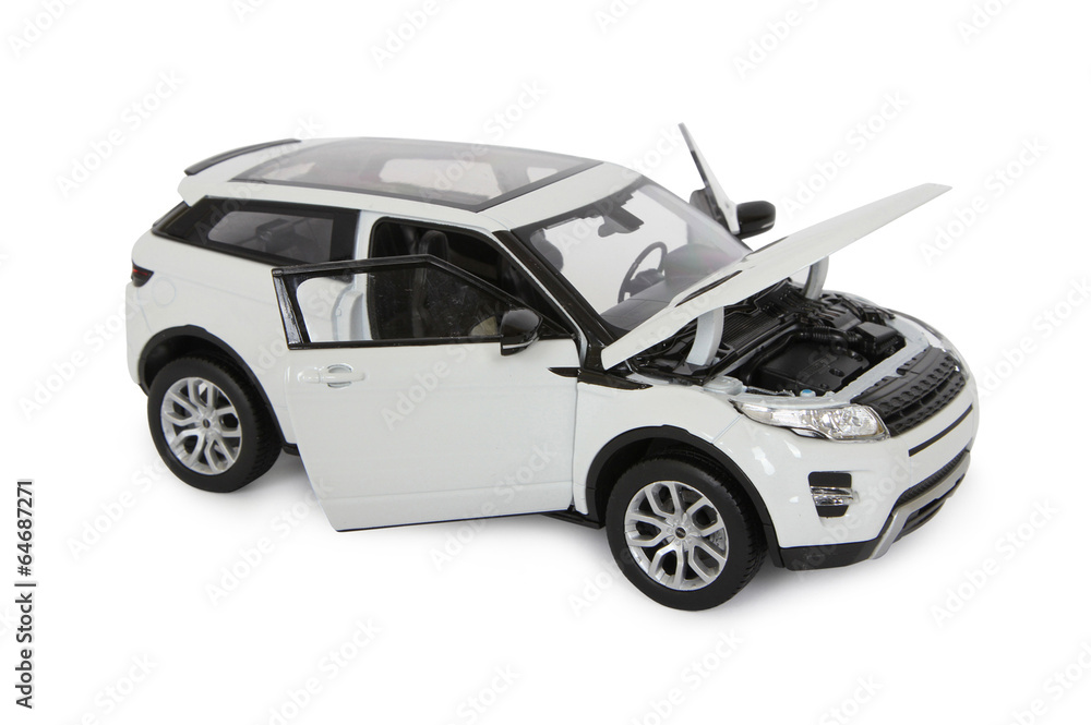 Auto, weiss Stock Photo | Adobe Stock