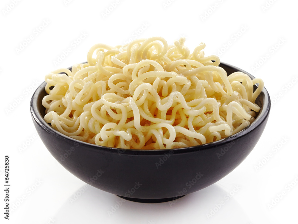 bowl of noodles Stock Photo | Adobe Stock