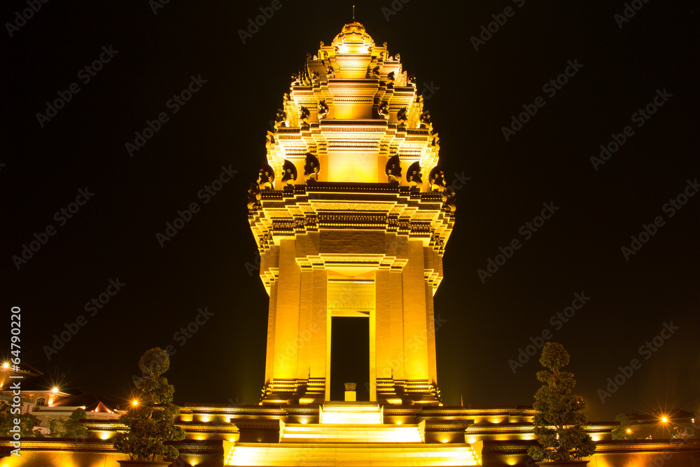 Poster independence monument in phnom penh,Cambodia – Wall Art | UkPosters