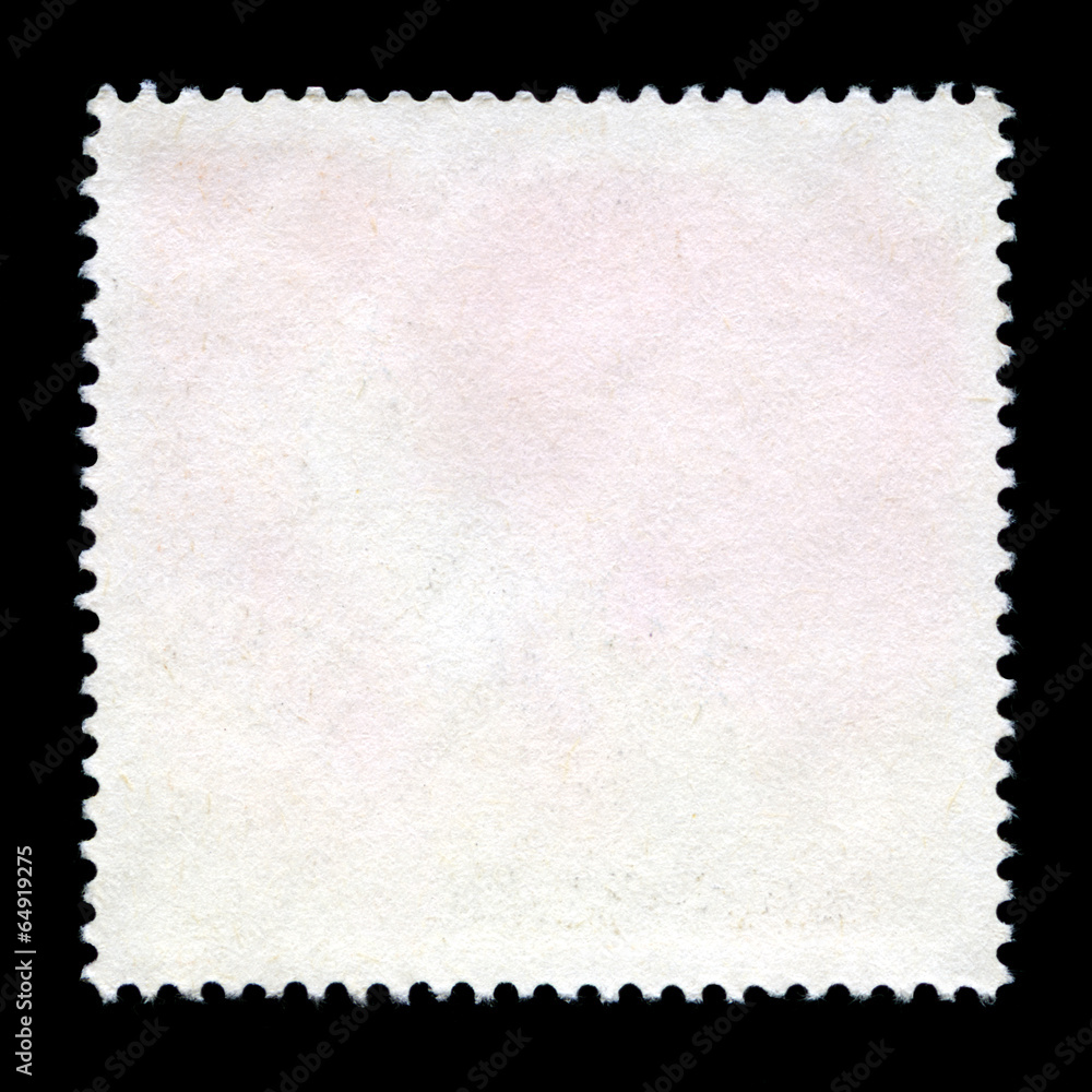 Blank Postage Stamp Stock Photo | Adobe Stock