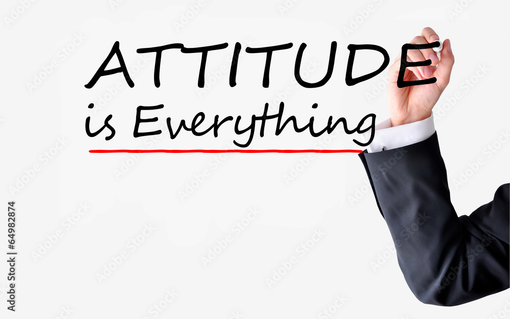 Attitude is Everything concept Stock Photo | Adobe Stock