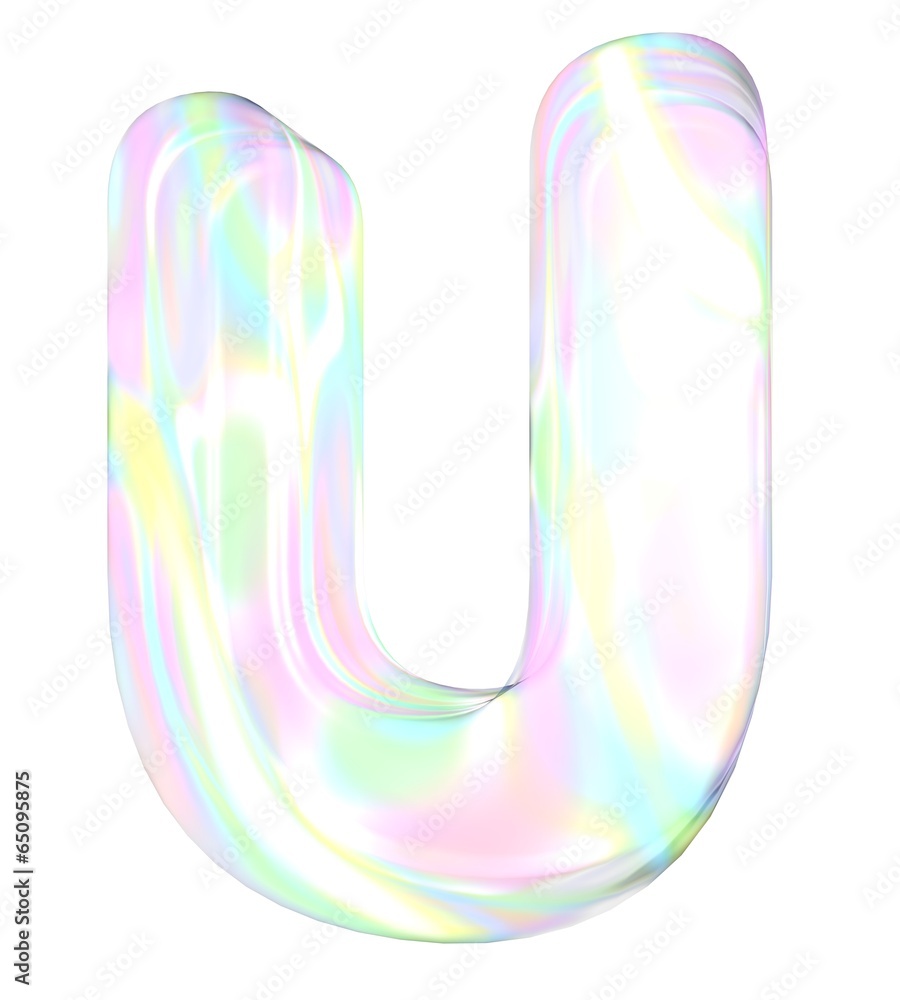 Transparent Letter U