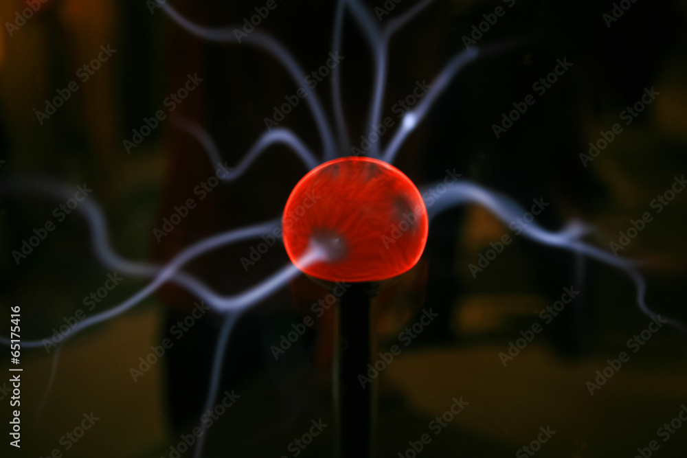 Plasma sphere Stock Photo | Adobe Stock