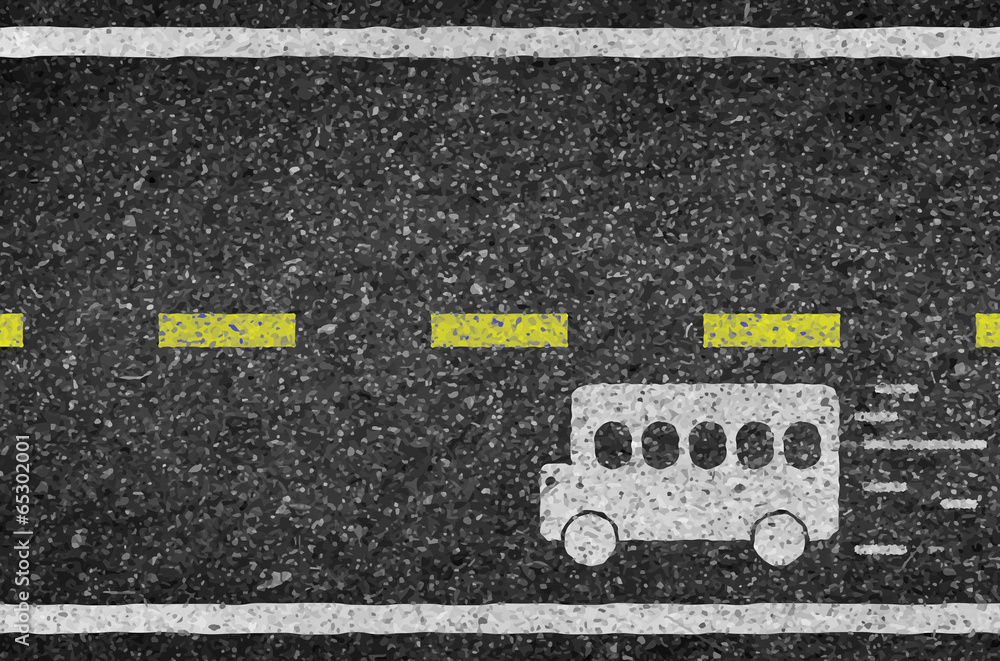 Bus road and asphalt background texture with some fine grain Stock ...