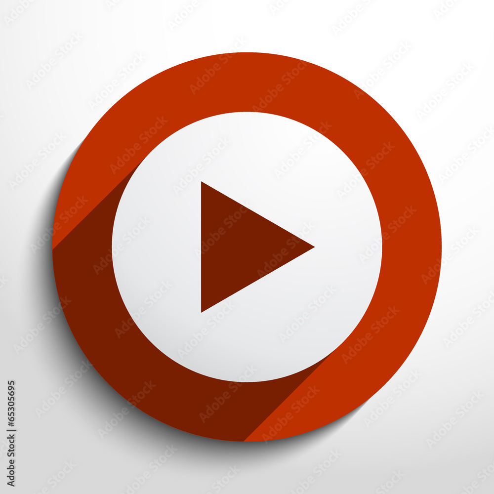 Vector play button background Stock Vector | Adobe Stock