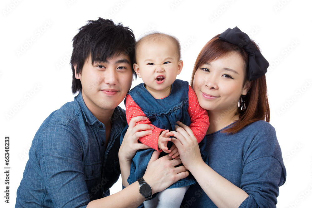 Happy asia family Stock Photo | Adobe Stock