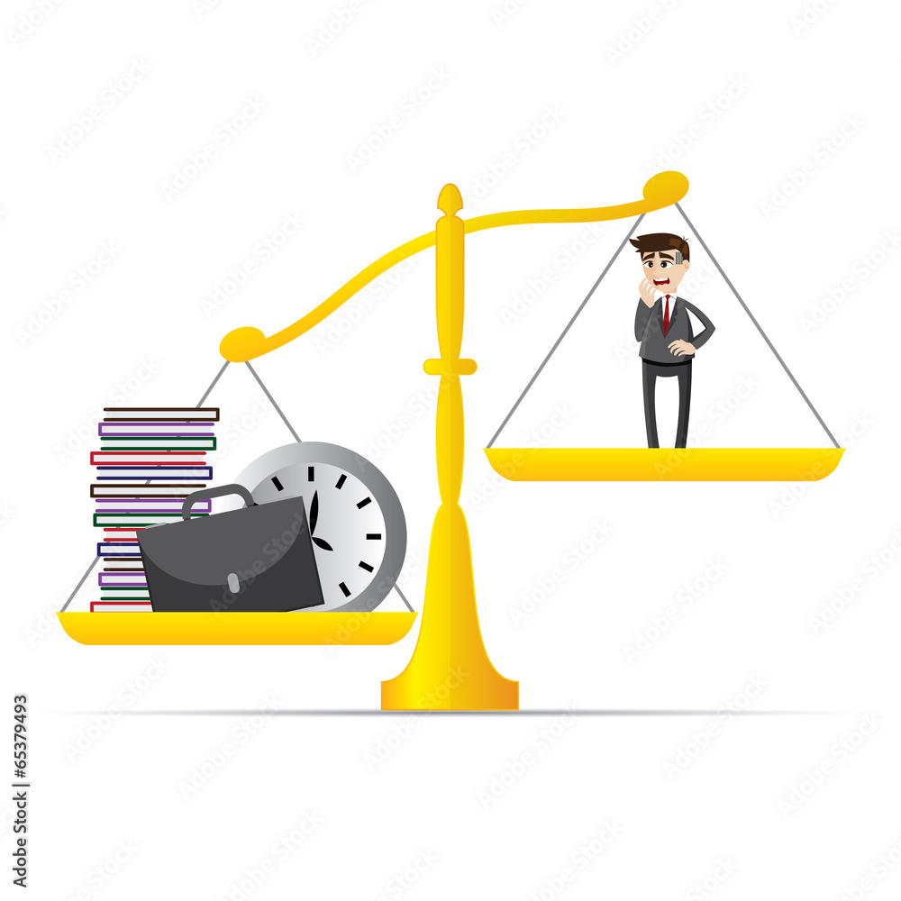 Balance Scale Cartoon