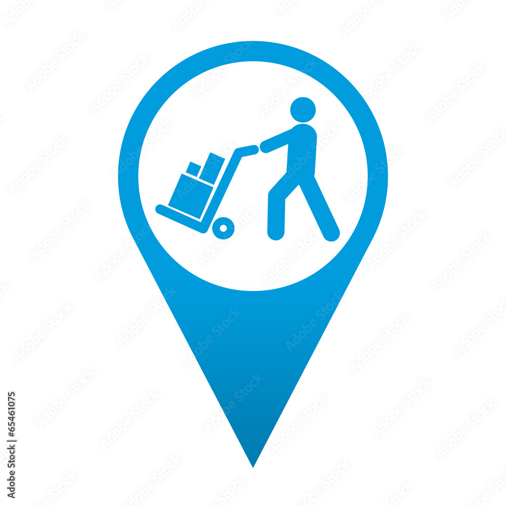 ภาพประกอบสต็อก Icono localizacion simbolo logistica ภาพ | Adobe Stock
