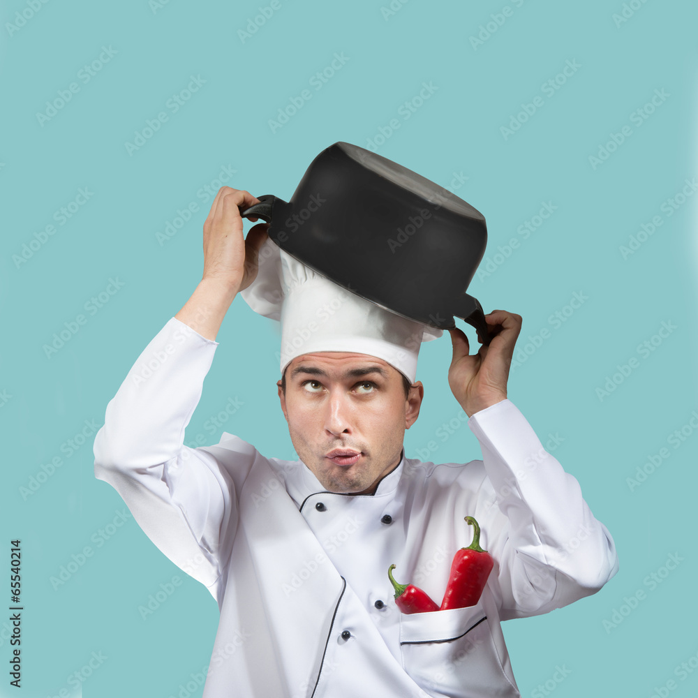 Funny Head Chef