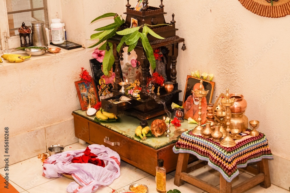 Hindu Worship At Home