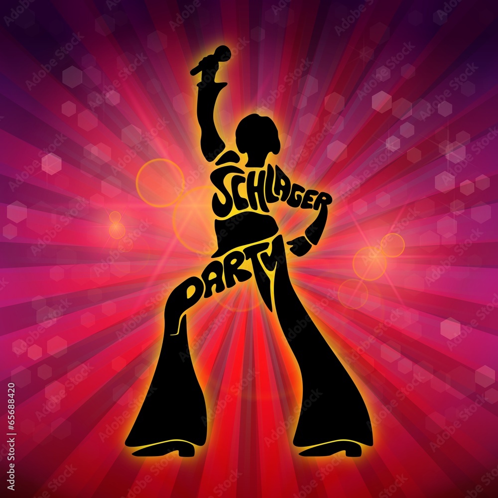 figur schlagerparty IV Stock Illustration | Adobe Stock