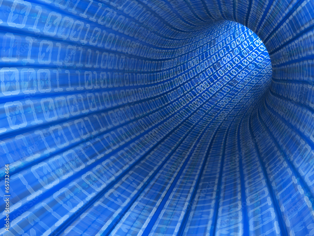 Datenstrom Stock-Illustration | Adobe Stock