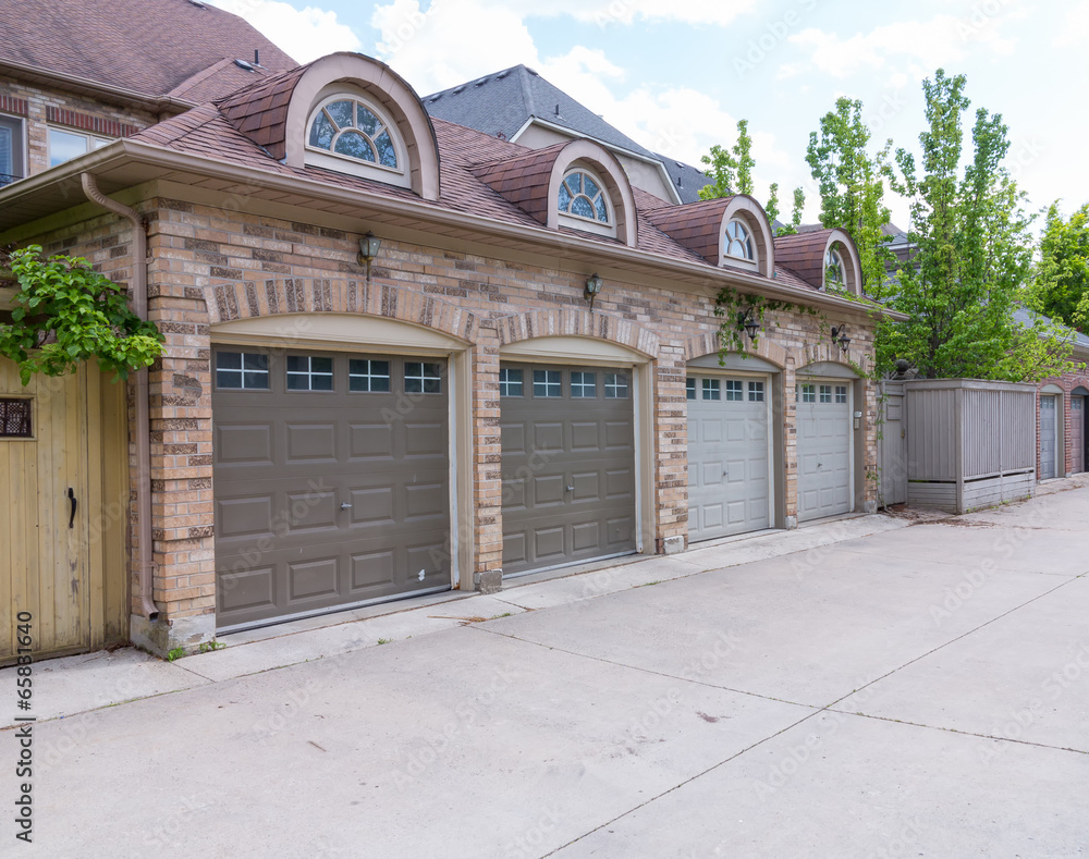 Garage Doors Stock Photo | Adobe Stock