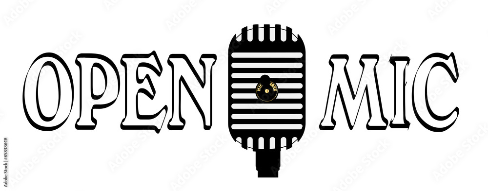 Open Mic Night Stock Vector | Adobe Stock