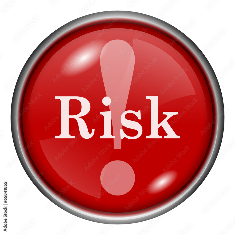 Risk icon Stock Illustration | Adobe Stock