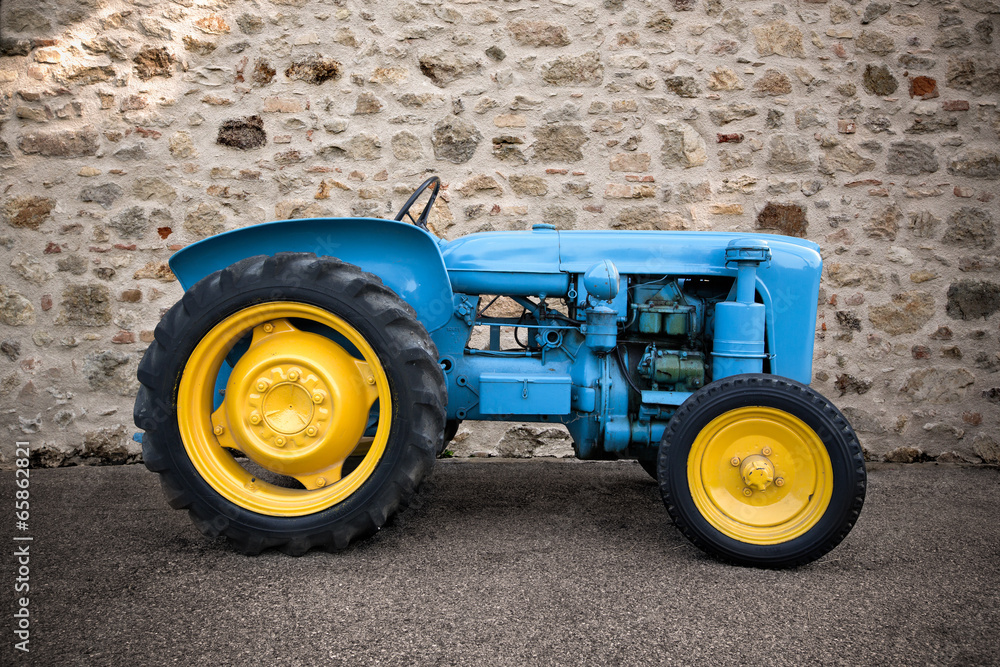 Vintage tractor Stock Photo | Adobe Stock