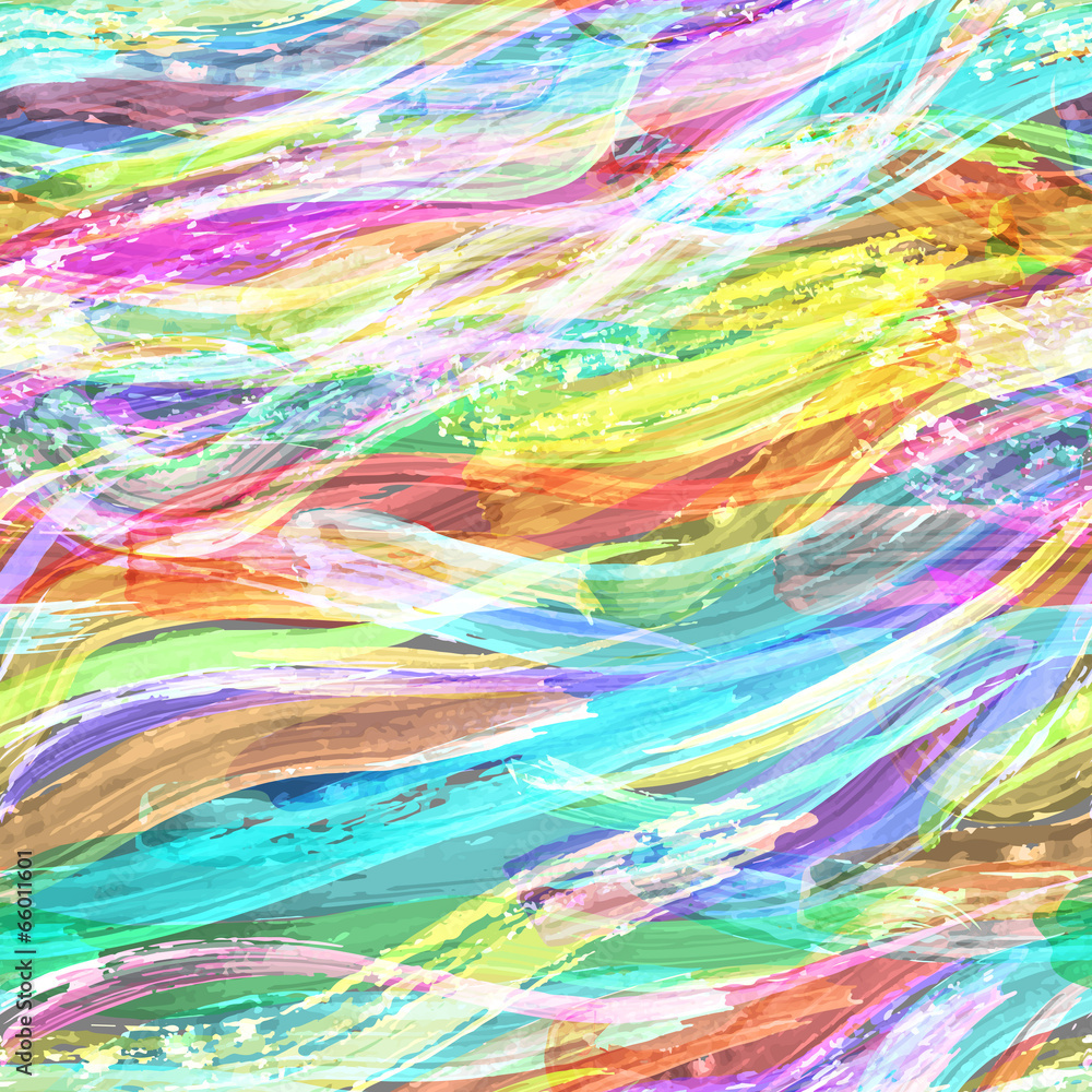 Colorful watercolor brush strokes background. Seamless texture. Stock ...