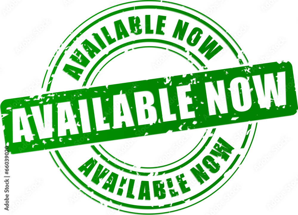 Vector available stamp Stock Vector | Adobe Stock